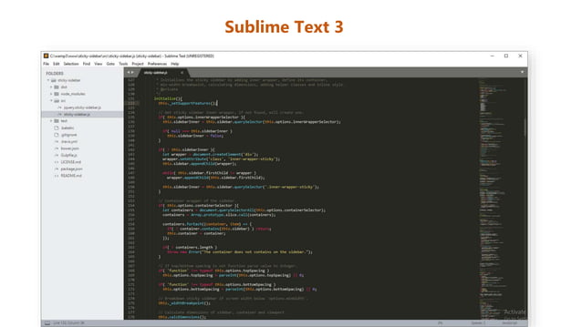 Visual Studio Code vs. Sublime Text | PPT