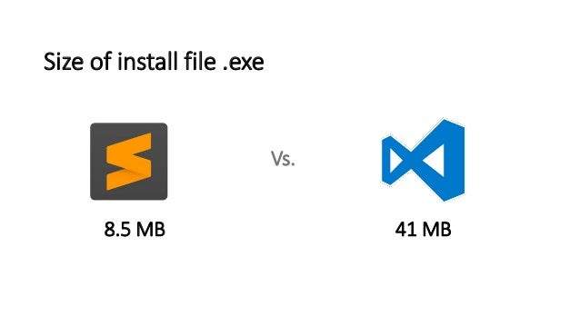 Sublime text or visual studio code - artistlopi