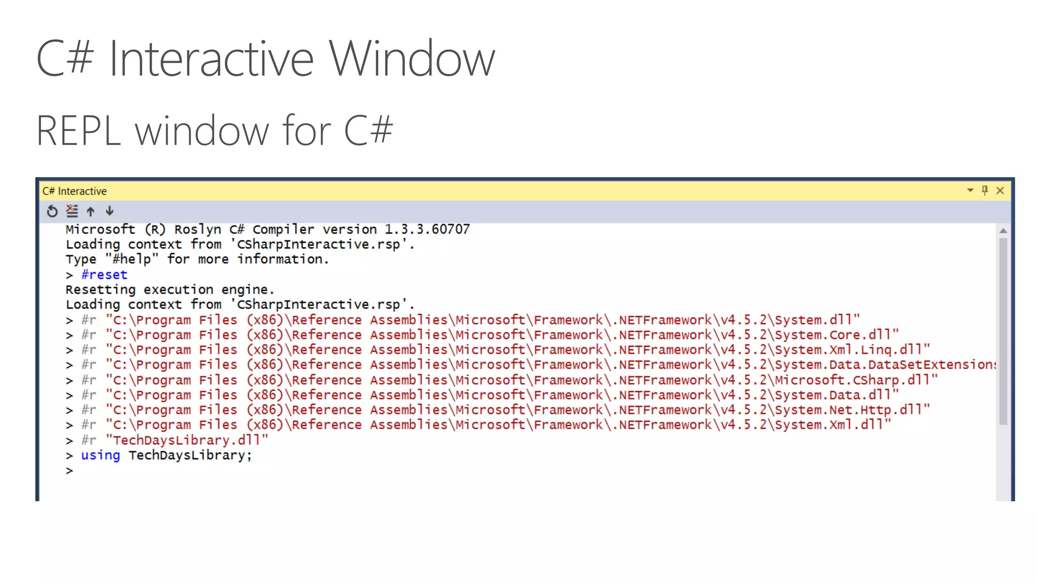 Visual Studio Productivity tips | PPT