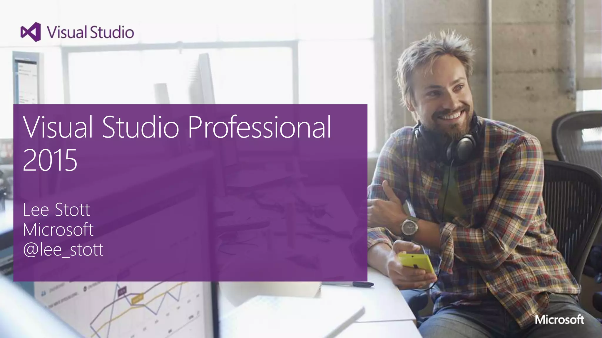 Visual studio professional 2015 overview | PPTX