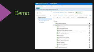DevOps with Visual studio Release Management (Pieter Gheysens) | PPT