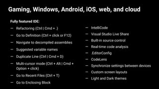 Visual Studio tips and tricks to boost your productivity – Unite Copenhagen 2019 | PPT