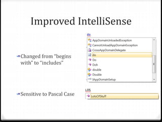Visual Studio Tips and Tricks | PPTX