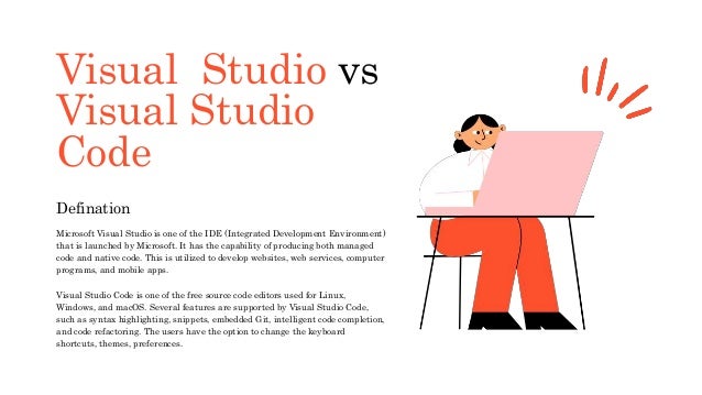 Visual studio vs visual studio code | PPTX | Web Development | Internet
