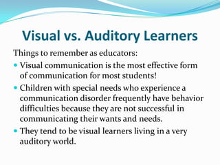 Visual supports seven shares | PPTX