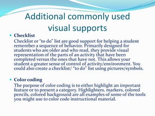 Visual supports seven shares | PPTX