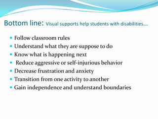 Visual supports seven shares | PPTX