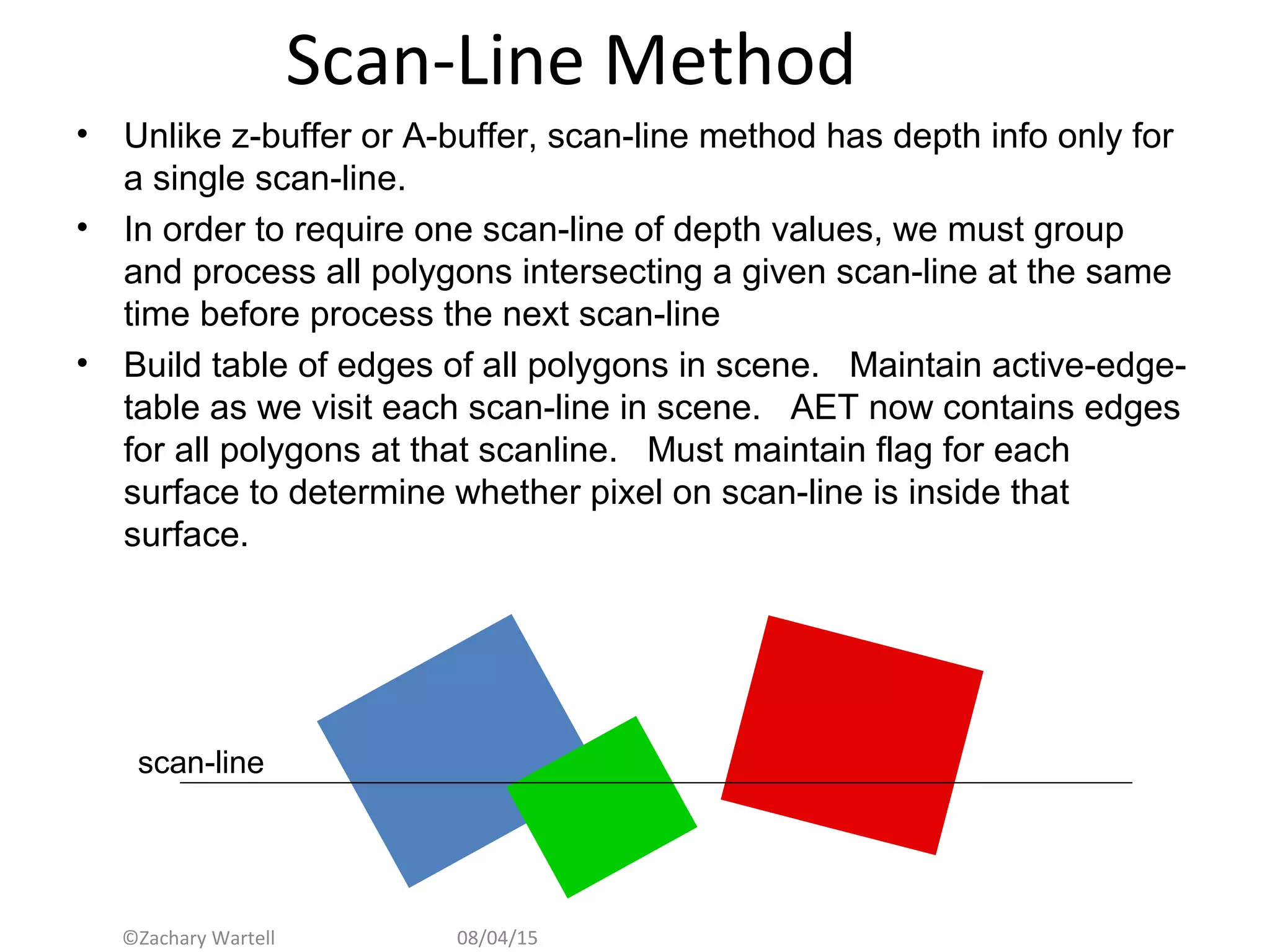 Visual surface detection i | PPT