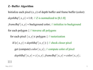 Visual surface detection i | PPT