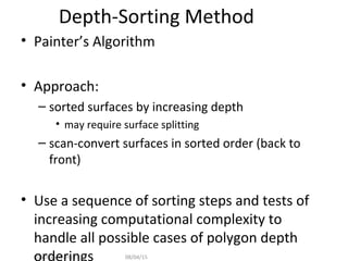 Visual surface detection i | PPT