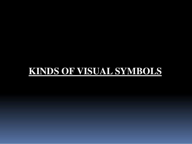 Visual symbols