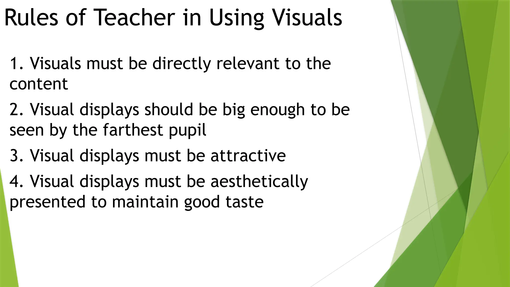 Most common Visual Symbols in Teaching in modern times | PPTX