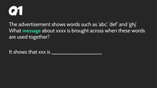 O Level Visual Text - Common Questions and How to Answer Them | PDF