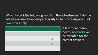 O Level Visual Text - Common Questions and How to Answer Them | PDF