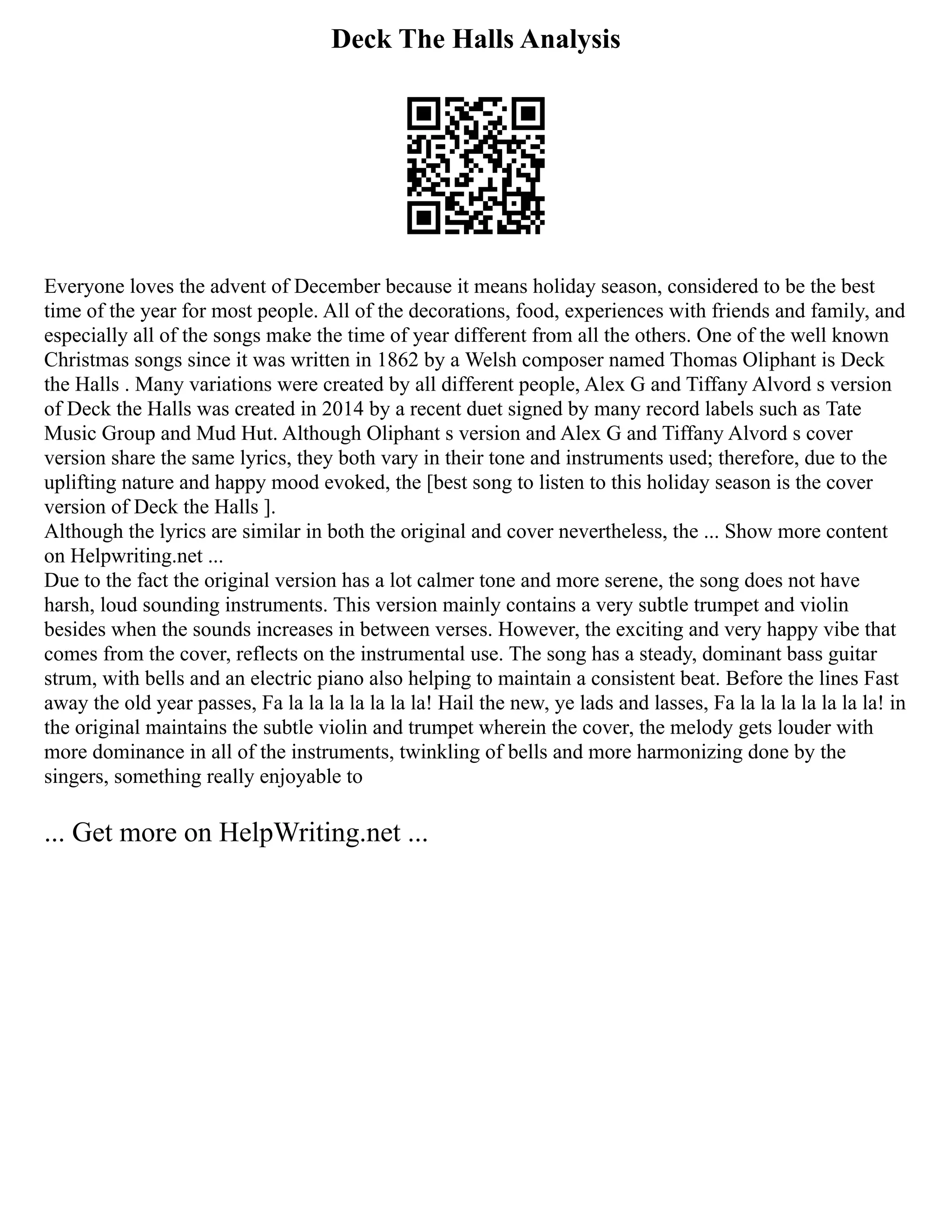 Visual Text Analysis Essay. How To Write A Visual Analysis Ess | PDF