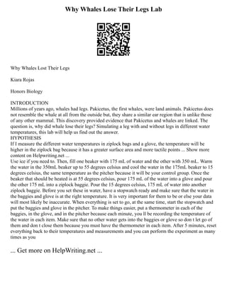 Visual Text Analysis Essay Examples. | PDF