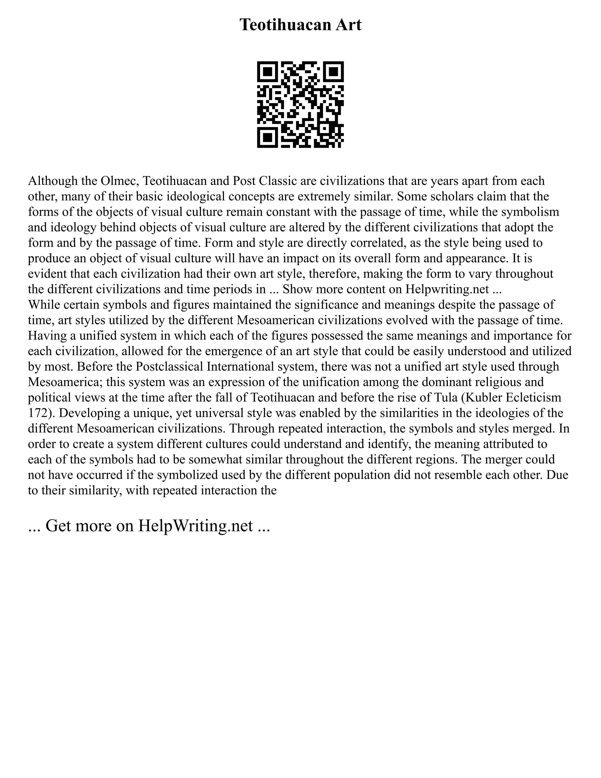 Visual Text Analysis Essay Examples. How To Write A | PDF