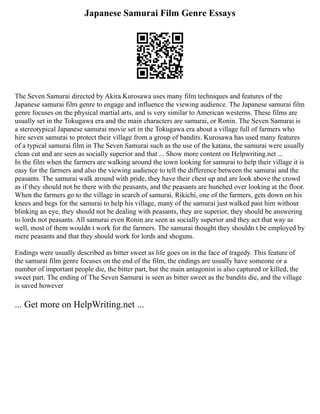 Visual Text Analysis Essay Examples. How To Write A | PDF