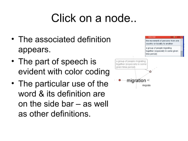 Visual thesaurus | PPT