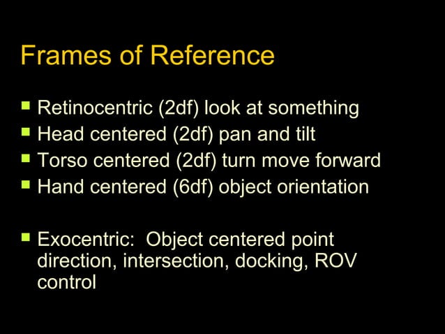 Visual Thinking Colin Ware Lectures 2013 13 Interaction Ppt