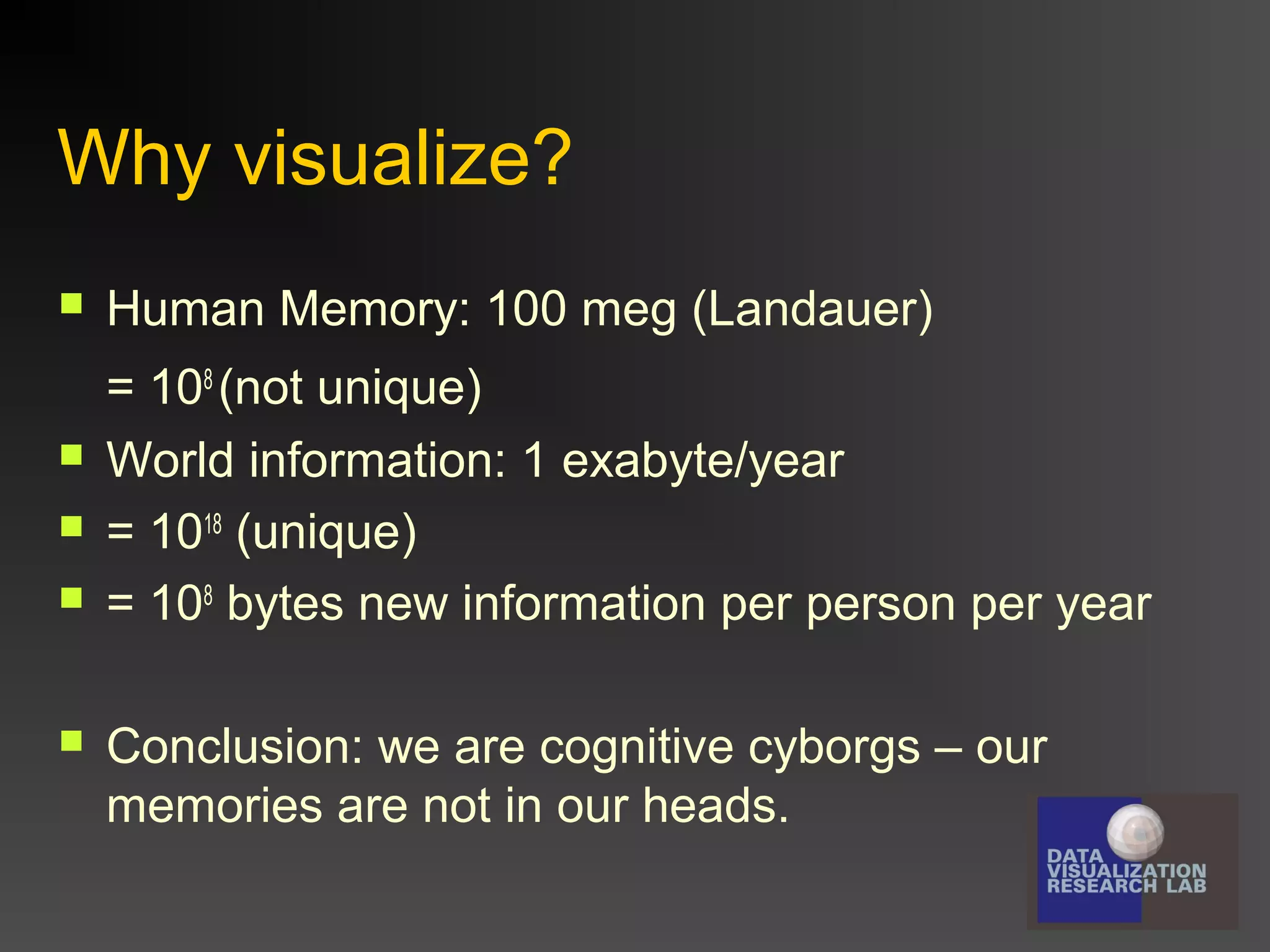 Visual Thinking Colin Ware Lectures 2013 1 Introduction Ppt