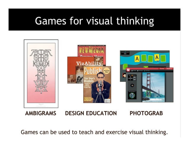 Visual Thinking Games