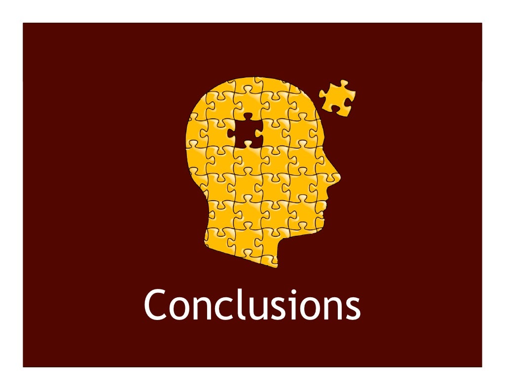 Conclusions Conclusions