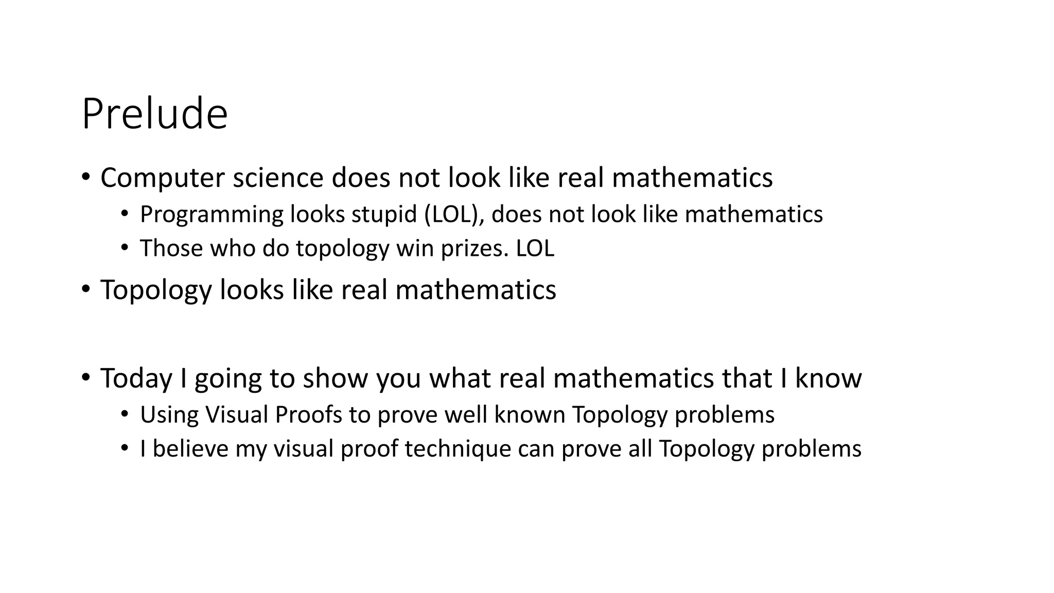 Visual topology | PPT
