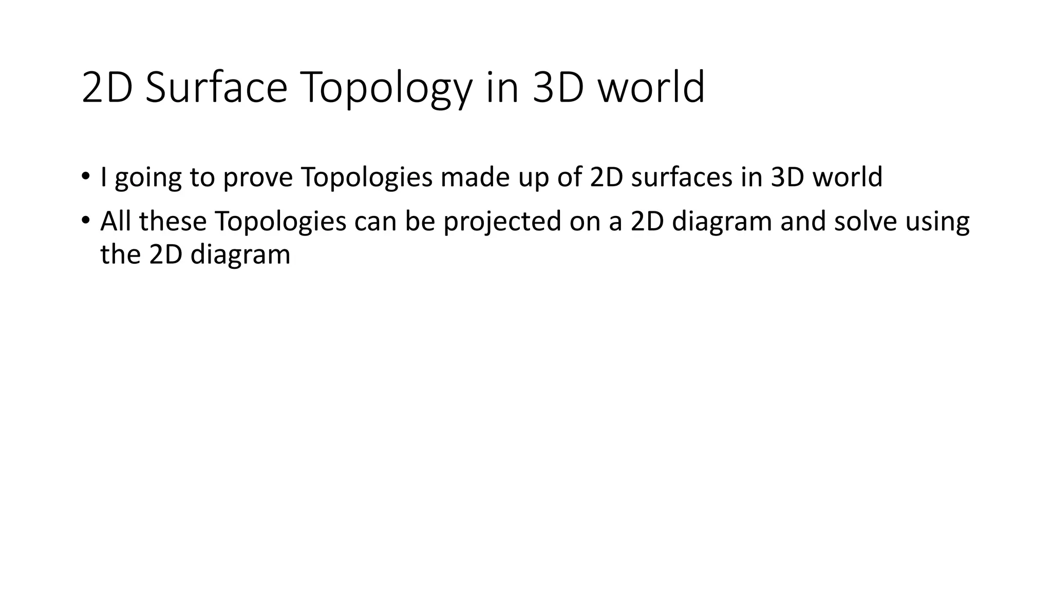 Visual topology | PPT