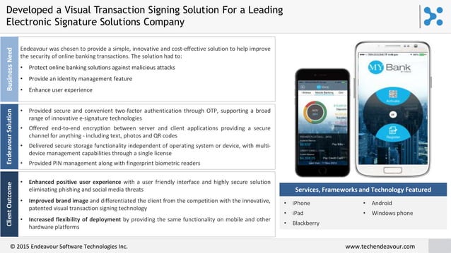 Visual transaction signing solution | PPT