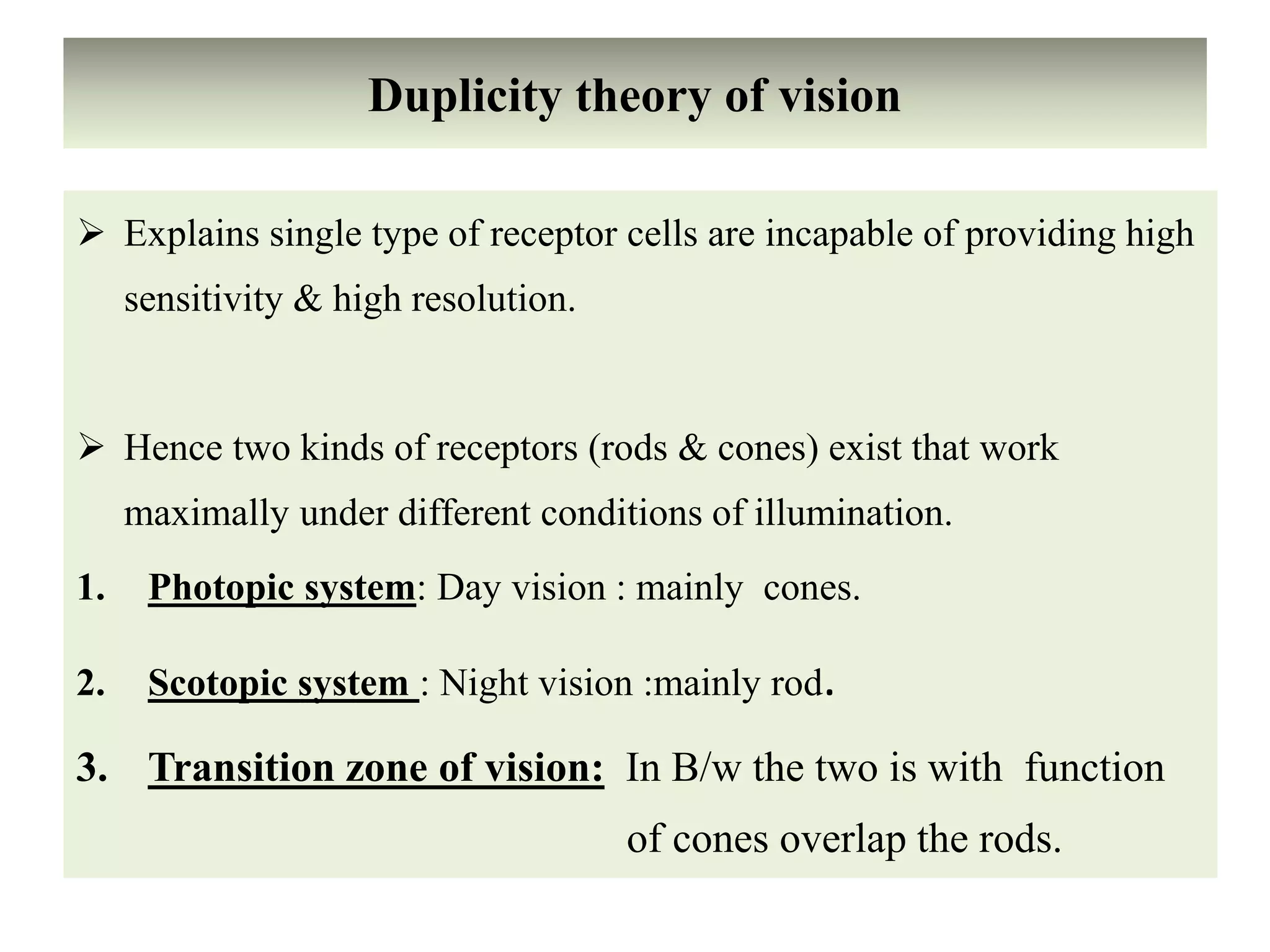 Visual transduction ppt 2021 | PPTX