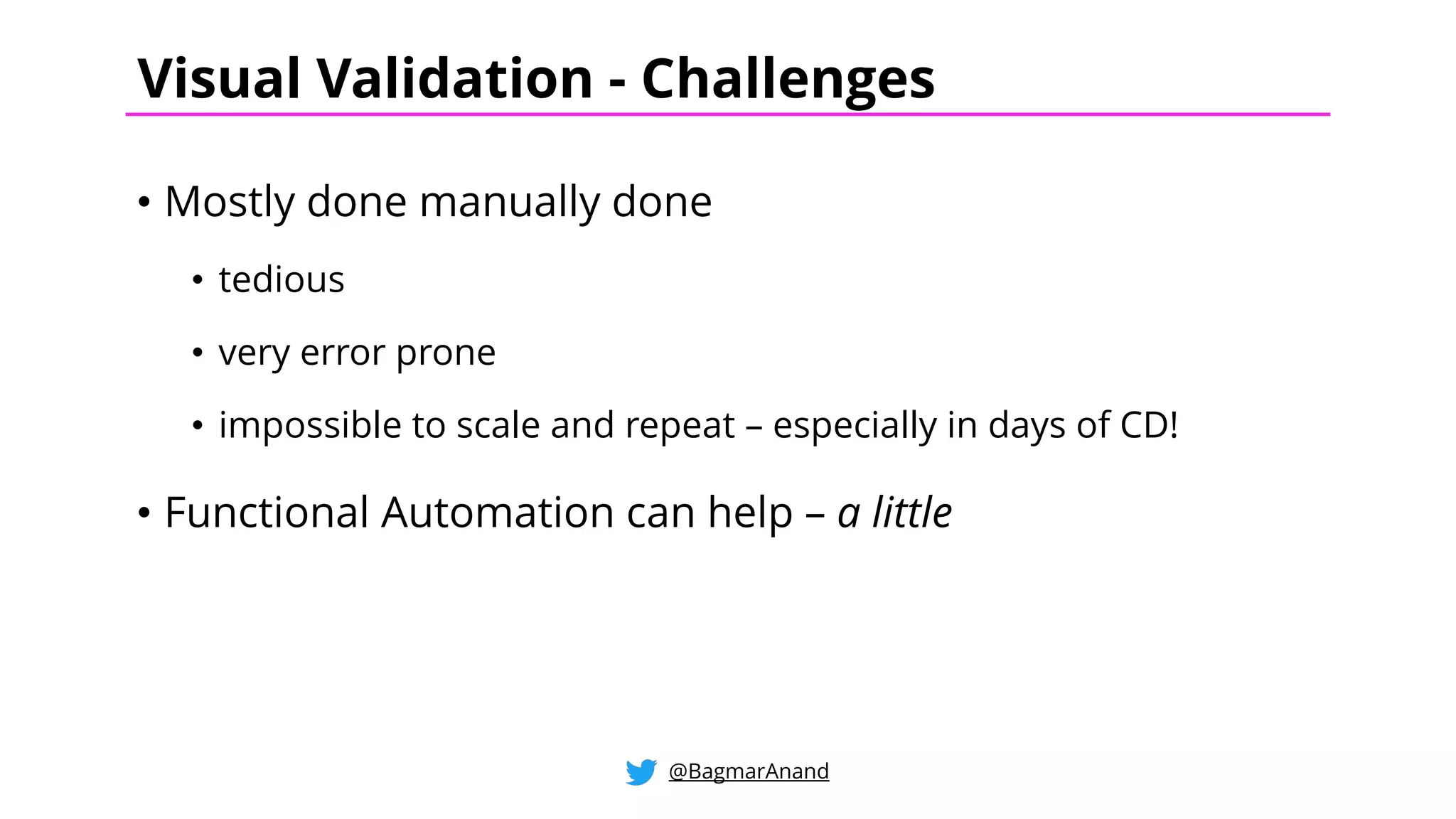 Visual Validation - The Missing Tip of the Automation Pyramid | PDF ...