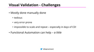 Visual Validation - The Missing Tip of the Automation Pyramid | PDF | Web Development | Internet