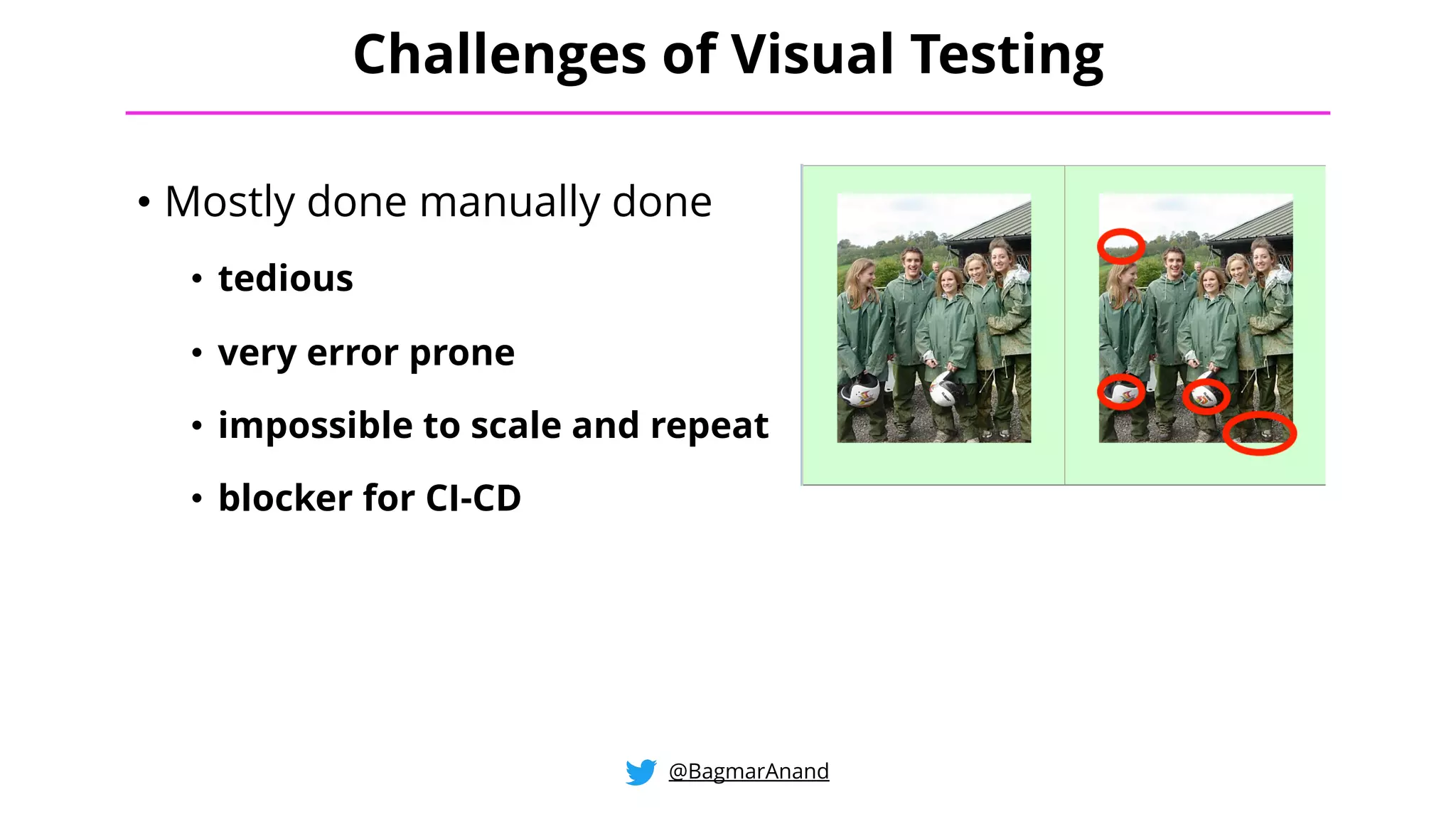 Visual Validation The Missing Tip Of The Automation Pyramid Agileindia2020 Ppt