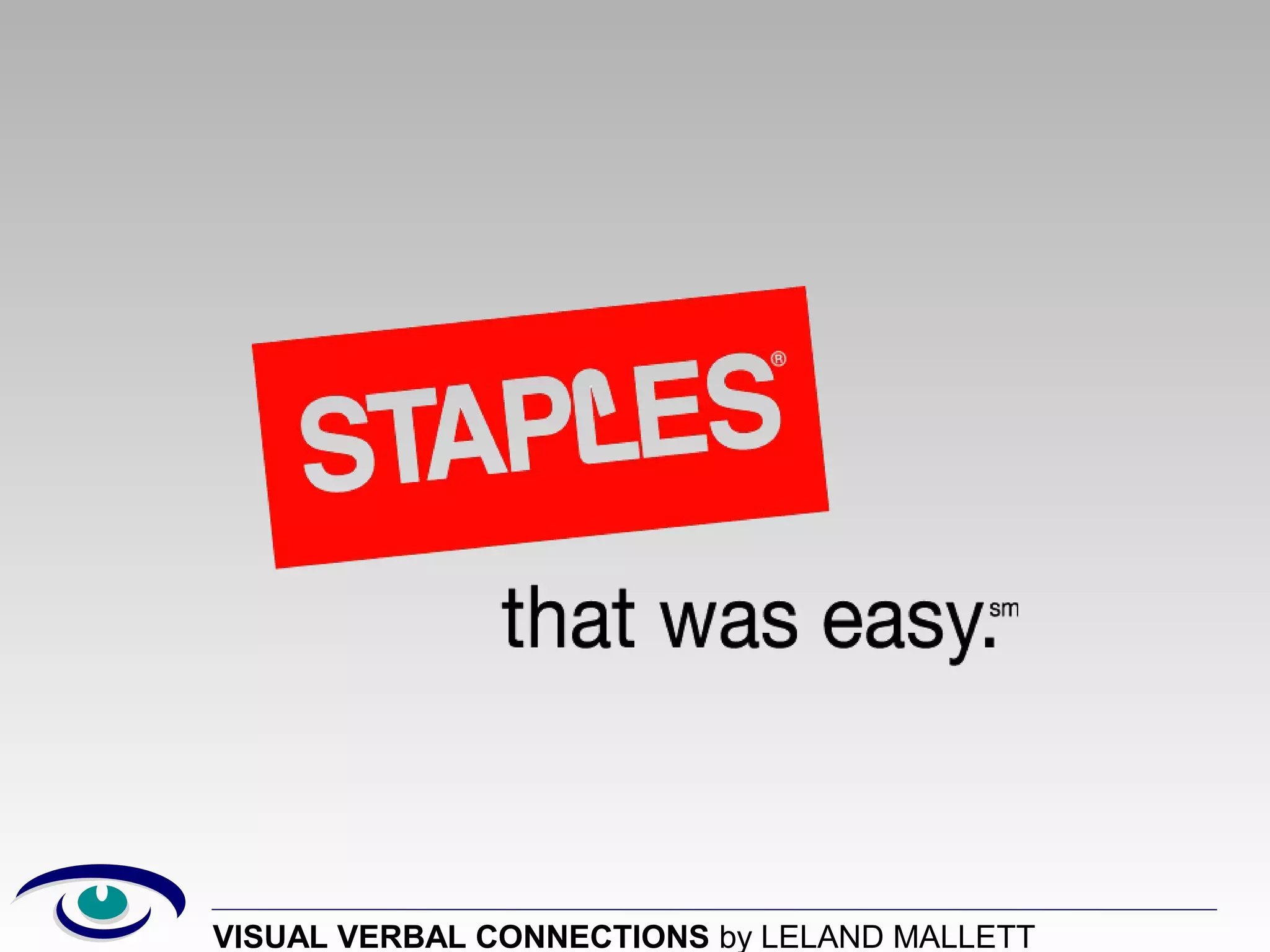 Visual verbal connections | PPT