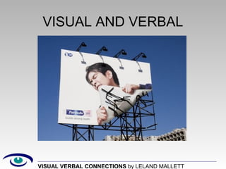 Visual verbal connections | PPT