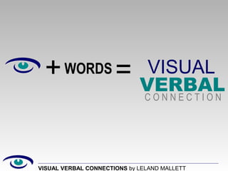 Visual verbal connections | PPT
