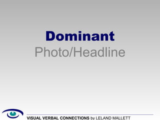 Visual verbal connections | PPT