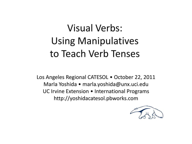 Visual verbs | PPTX