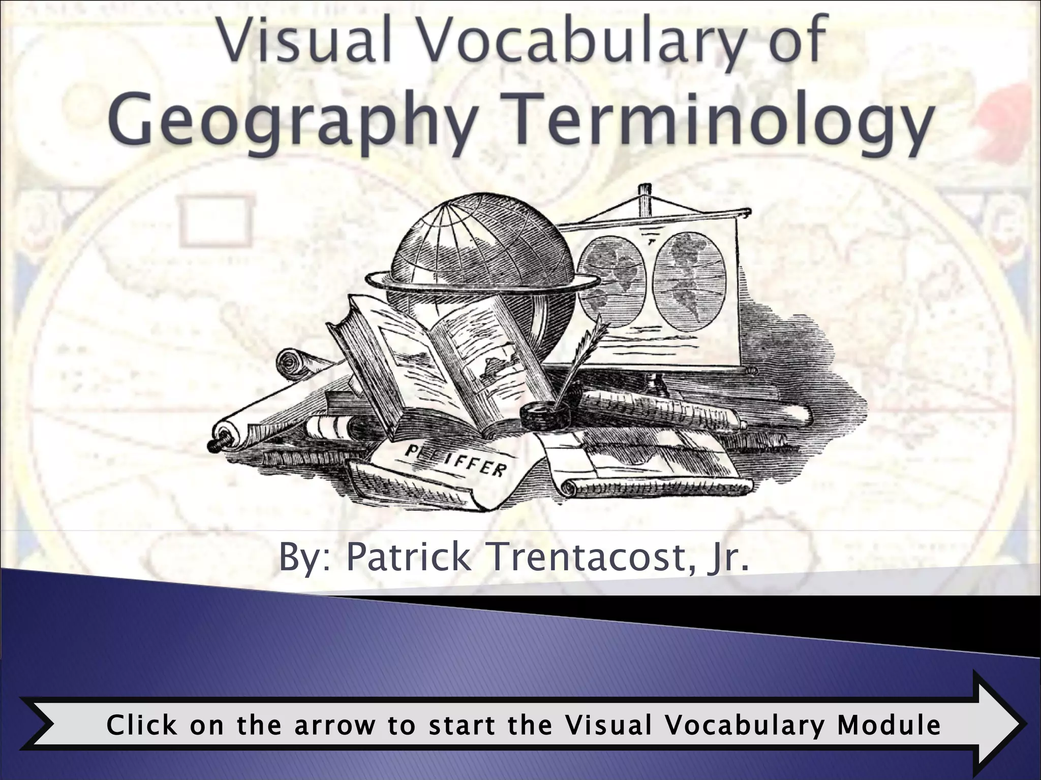 Visual Vocab - Geography | PPT | Geography | Science