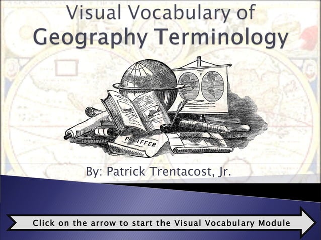 Visual Vocab - Geography | PPT | Geography | Science