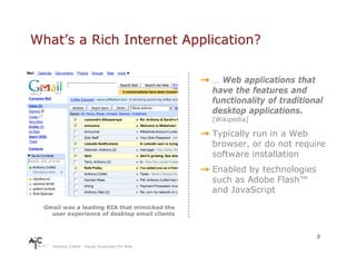 Visual Vocabulary for Rich Internet Applications | PDF | Programming ...