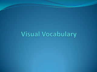 Visual vocabulary sydney | PPT