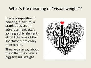 Visual weight | PPTX