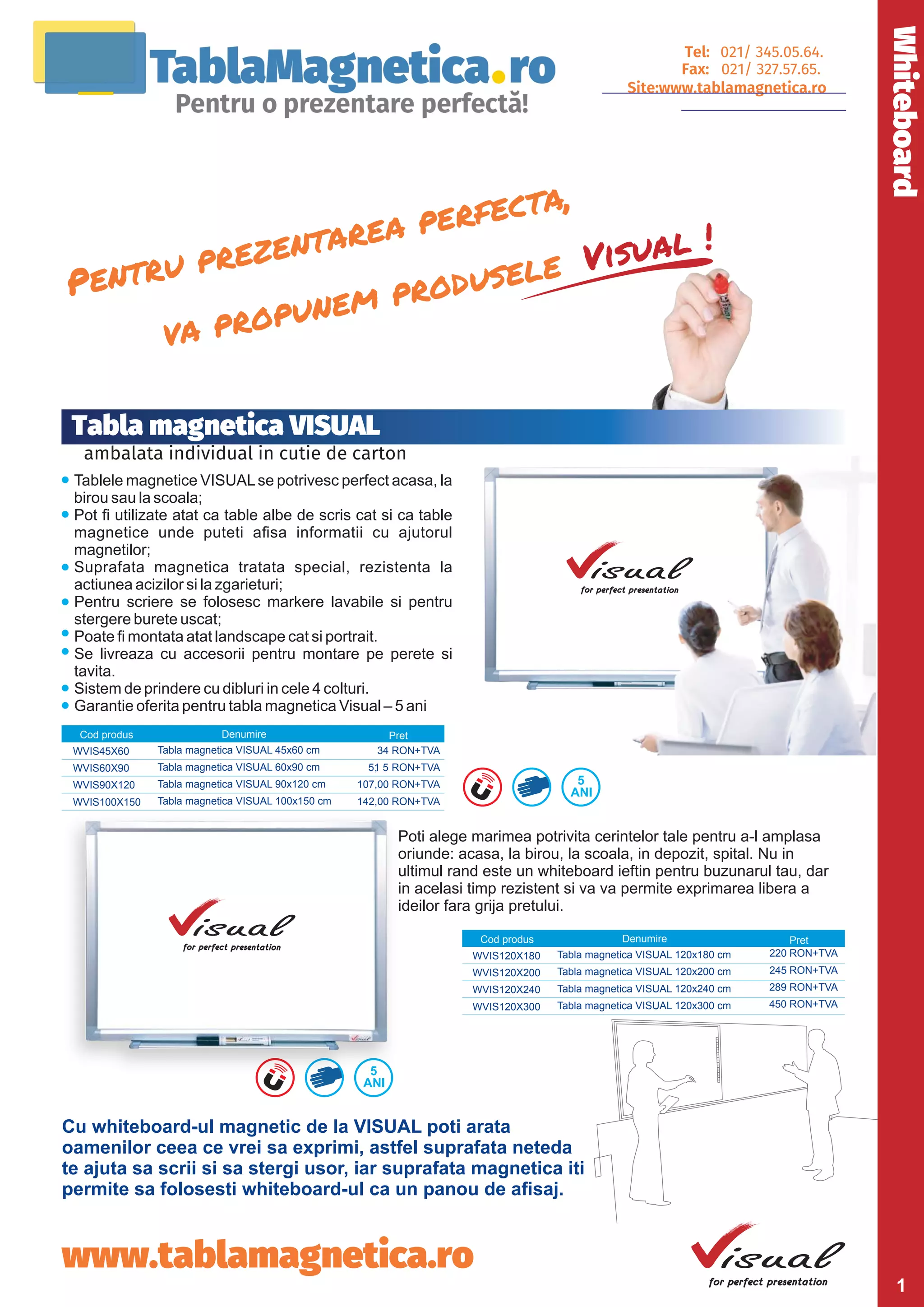 Visual whiteboard catalog 2017 | PDF