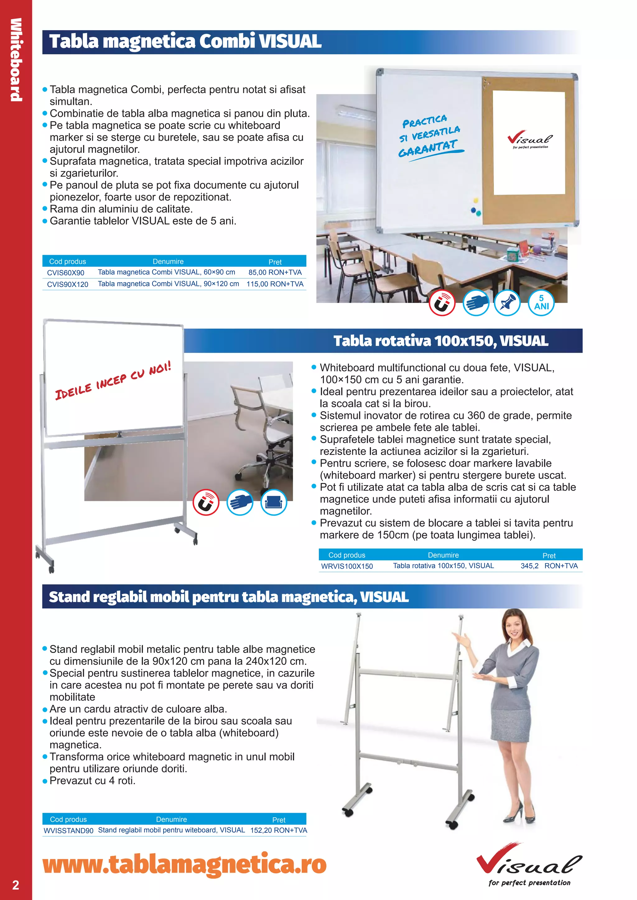 Visual whiteboard catalog 2017 | PDF
