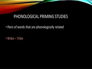 Visual Words Recognition | PPTX