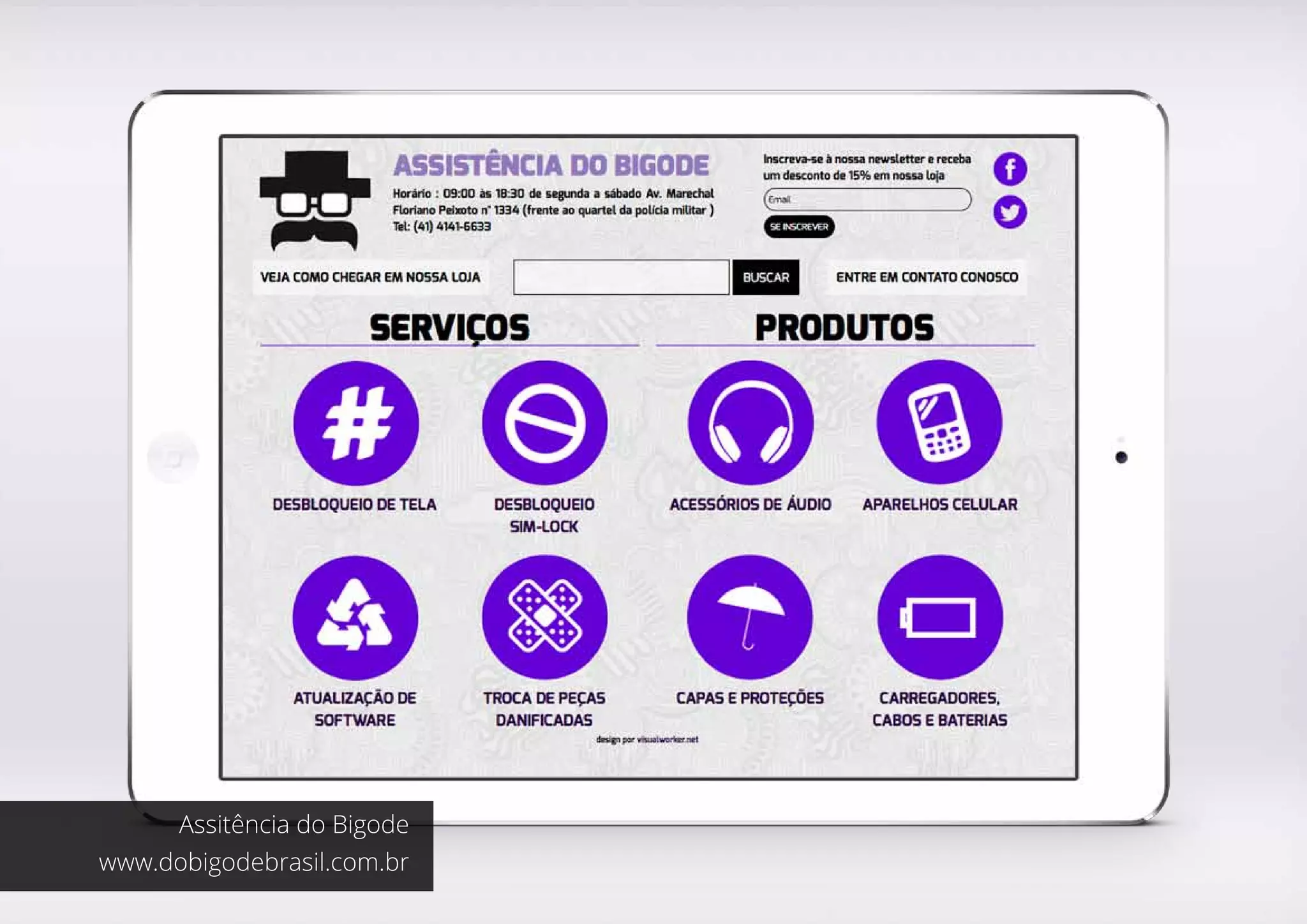Visualworker - Web Design Showcase | PPT