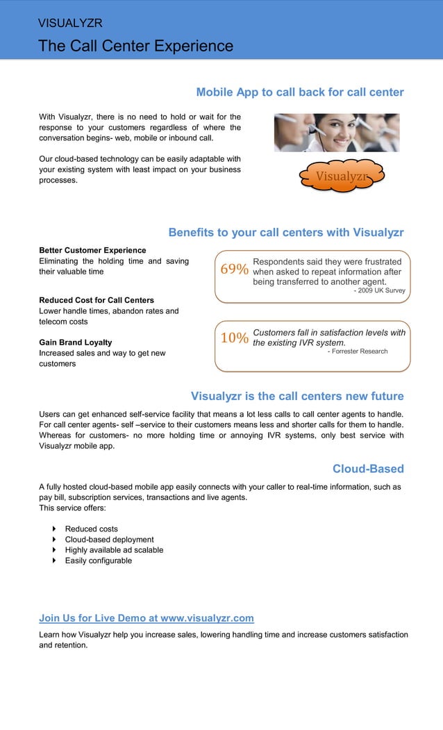 Visulyzr- Call center experience with Visual IVR | PDF | Free Download
