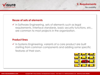 Visure Solutions Requirements Definition and Management | PPT